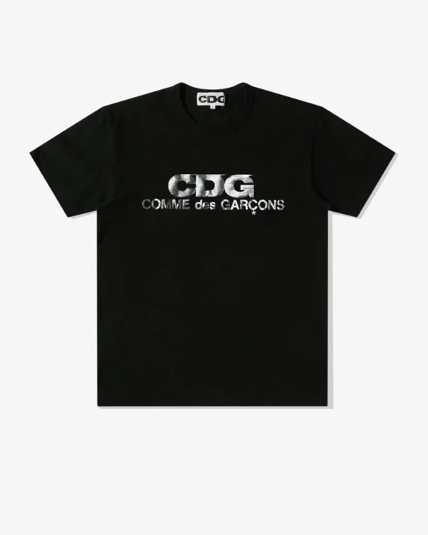 CDG Monochrome T-Shirt Black - CDG モノクローム Tシャツ - Comme Des Garcons Japan
