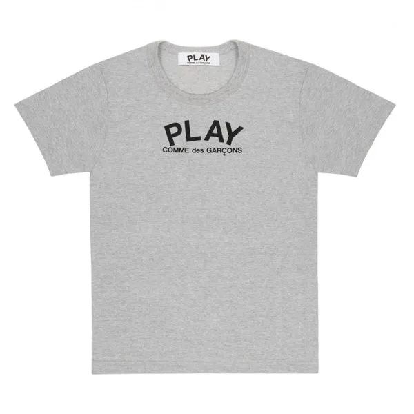 CDG Play Comme des Garçons T-Shirt (Grey) - CDG プレイ Tシャツ - Comme Des ...